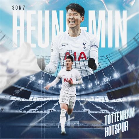 Son Heung Min Tottenham Hotspur Poster Design Di 2024