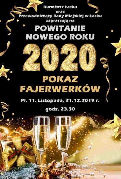 Powitanie Nowego Roku w Łasku ŁaskOnline pl Codzienna Gazeta