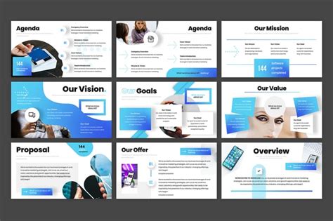 Mobile App Powerpoint Template Incl Business And Powerpoint Envato