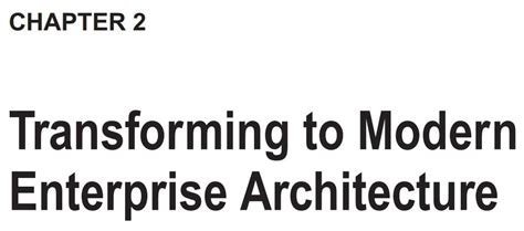 کتاب Modern Enterprise Architecture معماری مدرن سازمانی