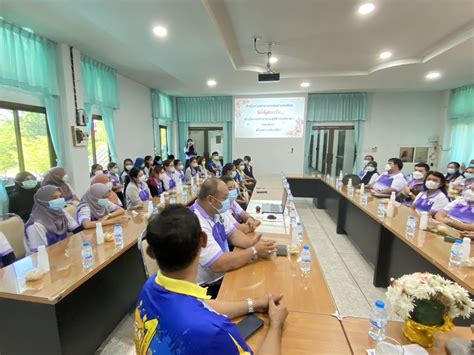 ให้การต้อนรับ สำนักงานสาธารณสุขอำเภอสะเดาและคณะ ในการมาศึกษาดูงานเพื่อ
