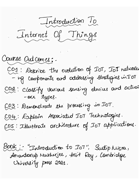 1st Module Iot Notes Pdf