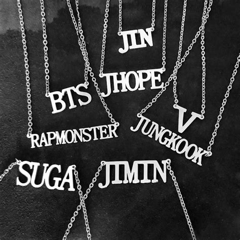 Bts Sterling Silver Necklace Kpop Army Artofit