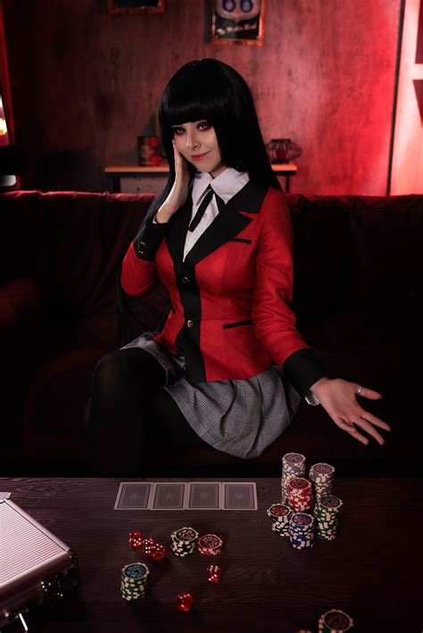 Kakegurui Yumeko Jabami Cosplay By Disharmonica On DeviantArt
