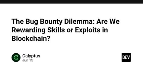 The Bug Bounty Dilemma Are We Rewarding Skills Or Exploits In