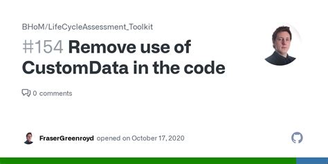 Remove Use Of Customdata In The Code · Issue 154 · Bhom