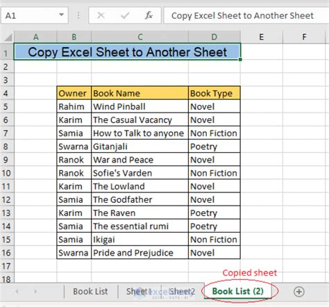 How To Copy Excel Sheet To Another Sheet 5 Ways Exceldemy