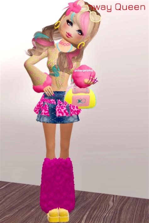 Chargerplug Dti Roblox Manba Gyaru Dress To Impress Vip Dress Bright Outfits