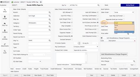 Print Customer Invoices In Batch