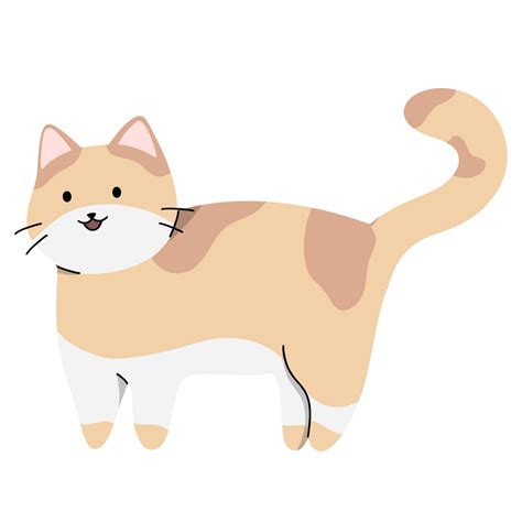 Cute Cat Illustration 20049753 Png