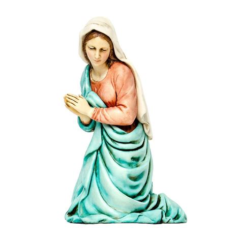 Madonna in Ginocchio per la Natività Landi 13 cm