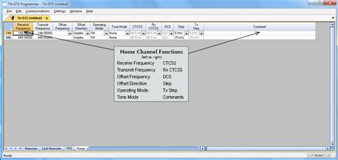 TH D72 Radio Programming Software