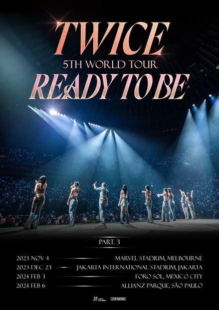Twice Expands Global Reach With Four More Mega Stadium Shows In