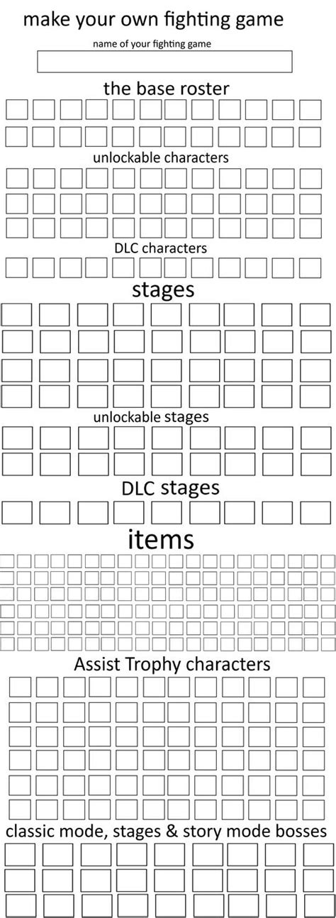 Make Your Own Fighting Game By Snivy0711 On Deviantart