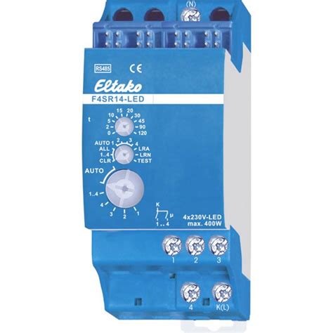 Eltako Sensor F4sr14 Led Eltako Rs485 Schaltaktor 4 Kanal Hutschiene