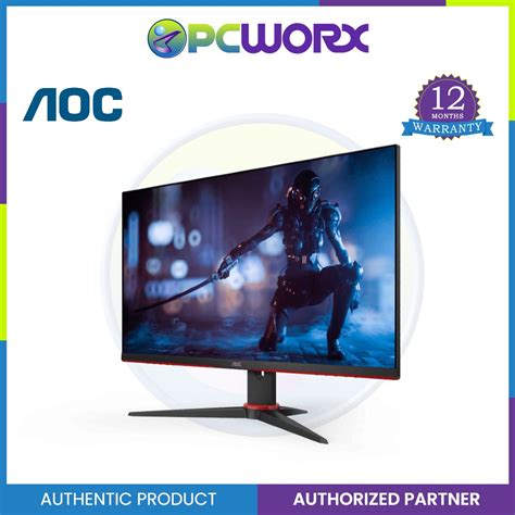 Aoc 24g2se 23 8 Va Fhd 165hz Free Sync Gaming Monitor Aoc 165hz Gaming Monitor Shopee