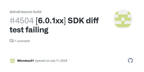 601xx Sdk Diff Test Failing · Issue 4504 · Dotnetsource Build