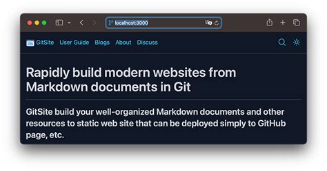 Install And Deploy Gitsites Guide Sl Pages