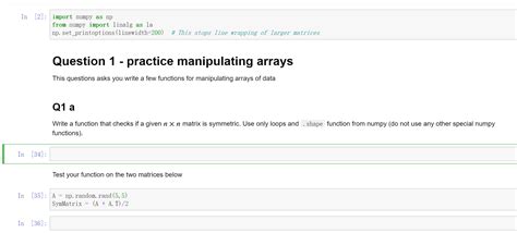 Solved 2 Import Numpy As Np From Numpy Import Linalg As Chegg