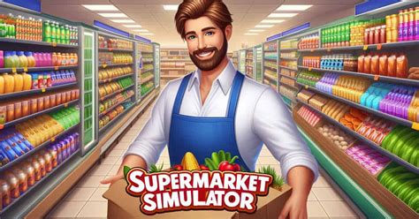 Supermarket Simulator Store Manager 🕹️ Mainkan Di Crazygames