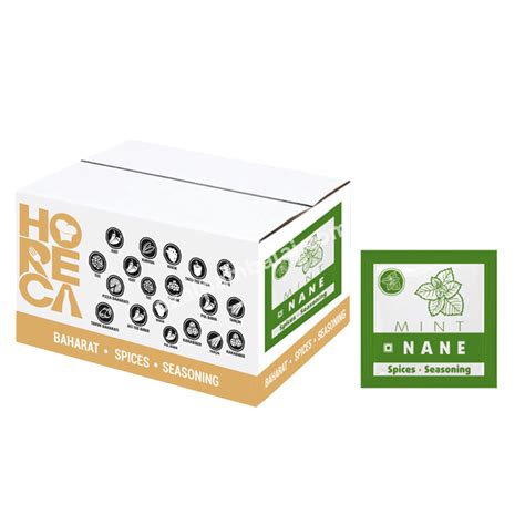 Tek Kullanımlık Paket Servis Nane 1 Gr Baharat Ve Şekerler Özalp Ambalaj