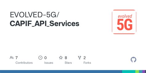 Github Evolved 5gcapifapiservices