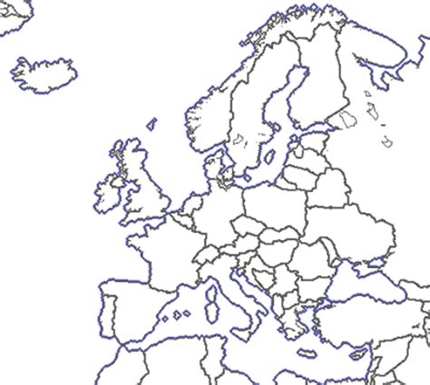 Álbumes 96 Foto Mapa Politico Mudo De Europa Para Imprimir En A4