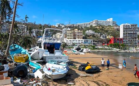 Sube A 39 La Cifra De Muertos Por Huracán Otis En Guerrero El