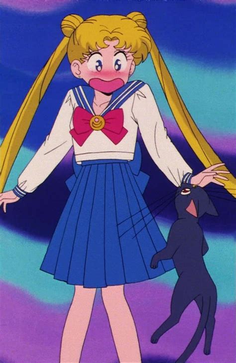 Sailor Moon Ep Tsukino Usagi Luna Sailor Moon Sailor Moon S Sailor Chibi Moon