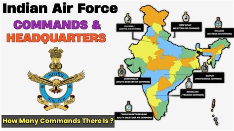 Commands Of Indian Air Force Iaf Commands There Locations And Chief