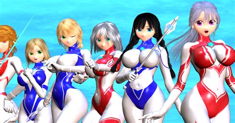 ウルトラヒロイン 光の姫と守護騎士達 Vsr 10のイラスト Pixiv