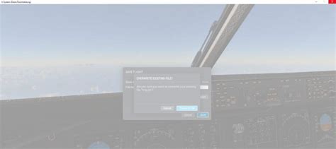 Freeze Upon Saving Situations Flights X Plane Technical Support