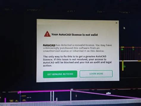 Your Access Is Now Blocked You Your License Is Not Valid Error Autocad Kadva Corp