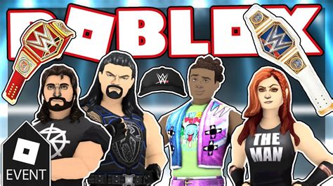EVENT How To Get FOUR WWE BUNDLES AND ITEMS Roblox YouTube