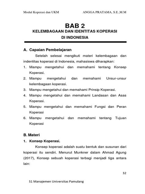 Pertemuan 2 Koperasi Dan Usaha Kecil Menengah Pdf