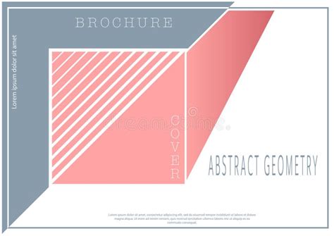 Abstract Geometry Layout Of The Cover Design Brochure Poster Banner Or Poster Stock Vector