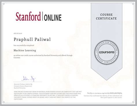 Machine Learning Certification Ppt