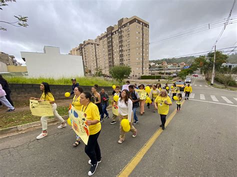 Setembro Amarelo Saúde Realiza “caminhada Pela Vida” De Prevenção Ao