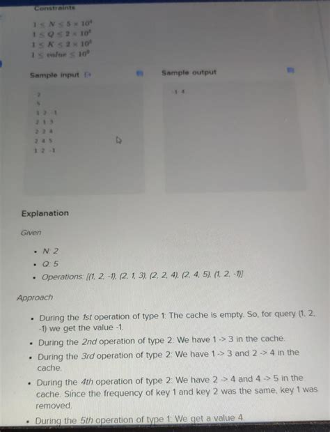 Solved Cache It You Need To Implement The Least Frequently Chegg Com