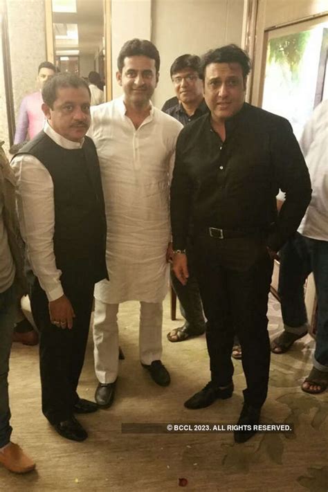 Govinda At Jds Mla Zameer Ahmed Khans Birthday Party Held At A Five