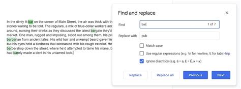 This Hidden Google Docs Feature Makes Search And Replace Much More