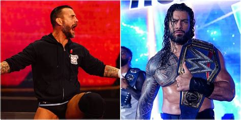 Roman Reigns Surpasses Cm Punks 434 Day Wwe Title Reign