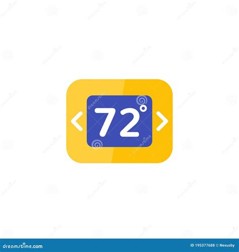 Thermostat Icon Vector Sign And Symbol Isolated On White Background ...