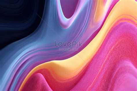 추상 물결 모양의 색상 배경
