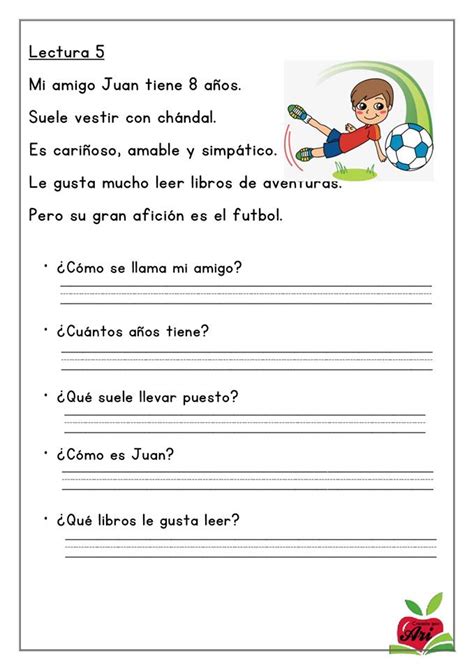 50 Fichas De Comprensi N Lectora Para Primer Grado Y Primer Bilarasa