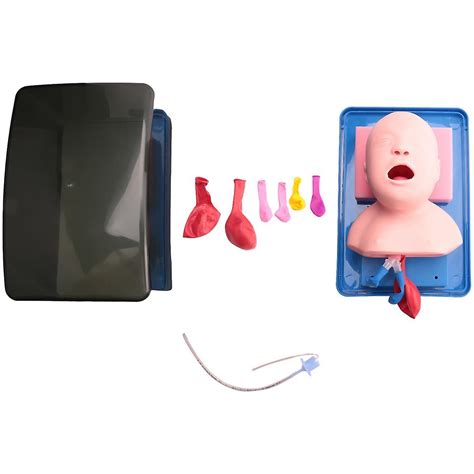 Neonatal Tracheal Intubation Model Analog Double Lung And Stomach
