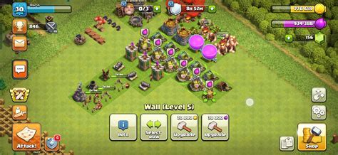 Wall Inside Elixir Rclashofclans