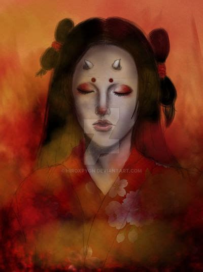 Lady Yokai In Red By Hiroxpyon On Deviantart
