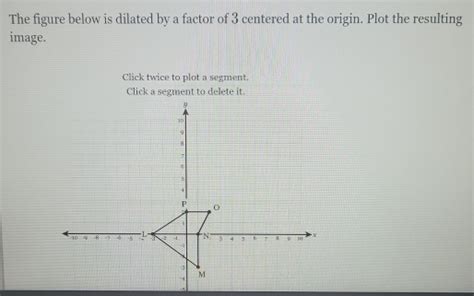 The Figure Below Is Dilated By A Factor Of 3 Centered At The Origin
