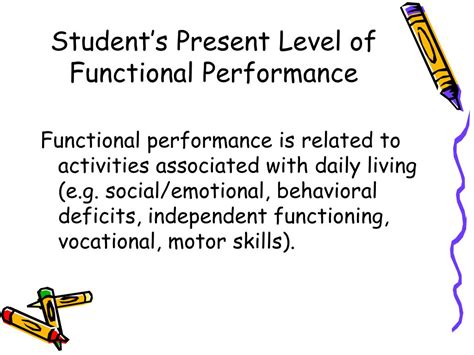 Ppt Present Levels Of Academic Achievement And Functional Performance Powerpoint Presentation